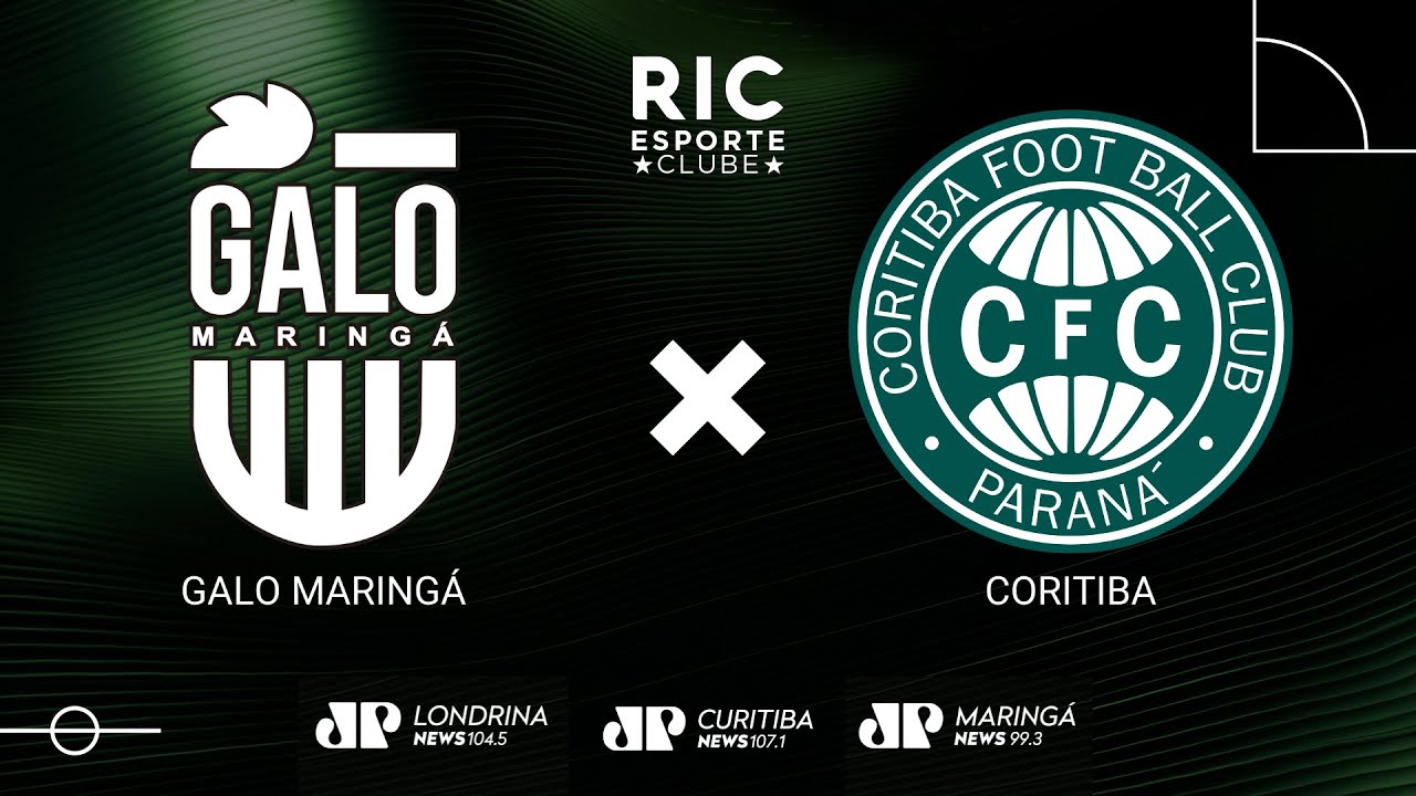 GALO MARINGÁ x CORITIBA | 10/02/2024 | Campeonato Paranaense | AO VIVO ...