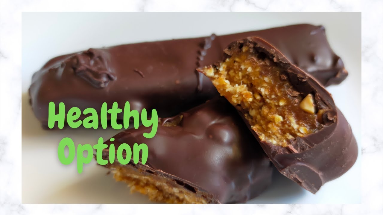 Healthier Snickers Substitute - YouTube