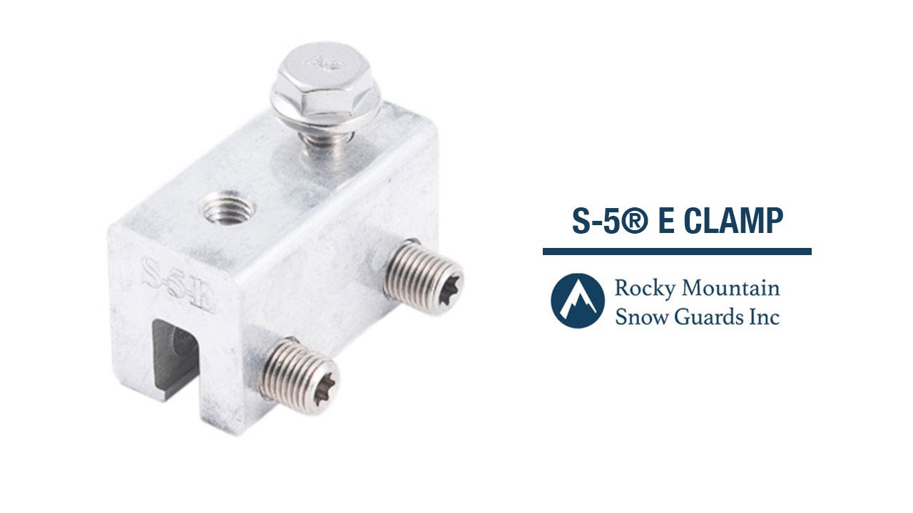 S-5!® E-Clamp - YouTube