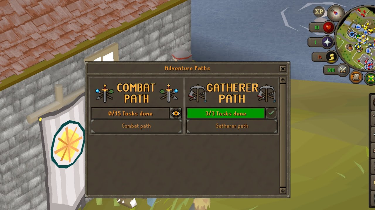 OSRS Mobile, Adventure Path! Gather Path. #OSRS #gaming #art #rust # ...