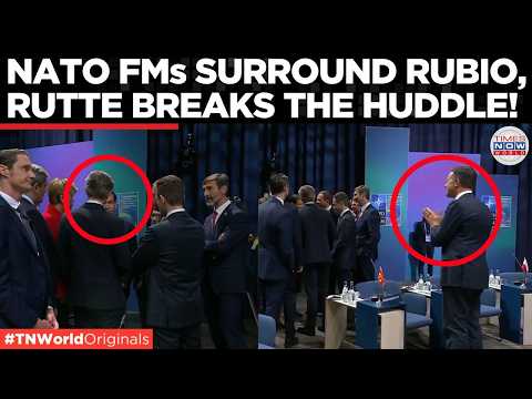 WATCH: NATO Foreign Ministers Meet Amid Threats Of US Pullout, Rubio Greets Bloc