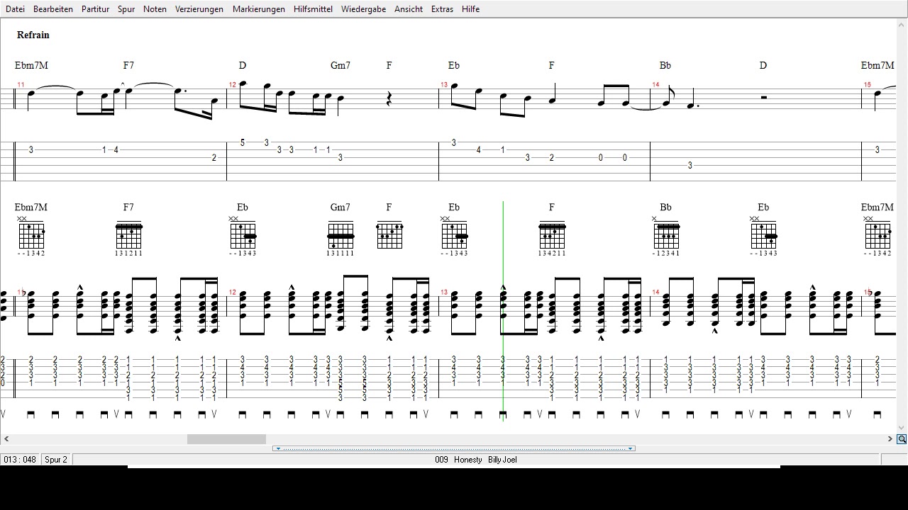 Billy Joel - Honestly - Tabs - YouTube