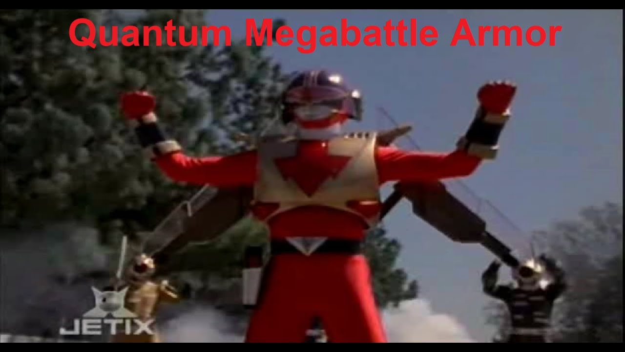 Power Rangers Quantum Megabattle Armor - YouTube