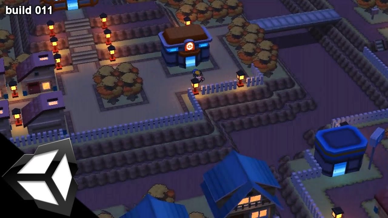 Pokémon Unity - build011 (Official Maps/Custom Events) - YouTube