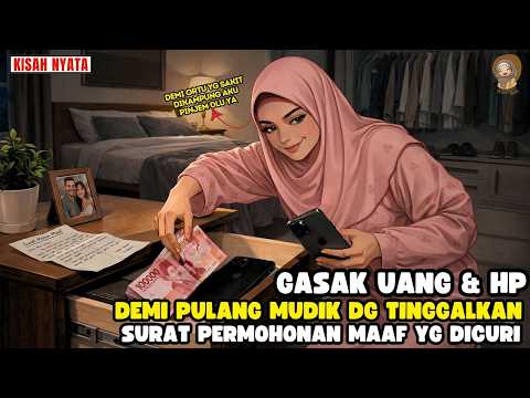 RELA GASAK UANG & HP TETANGGA DEMI MUDIK & TINGGALKAN SURAT PERMOHONAN MAAF ||  SINETRON AZAB