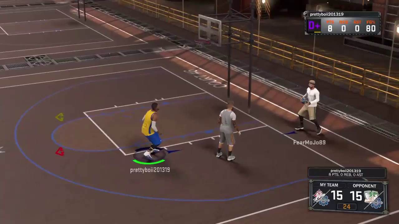 NBA2k17 MyPark - YouTube