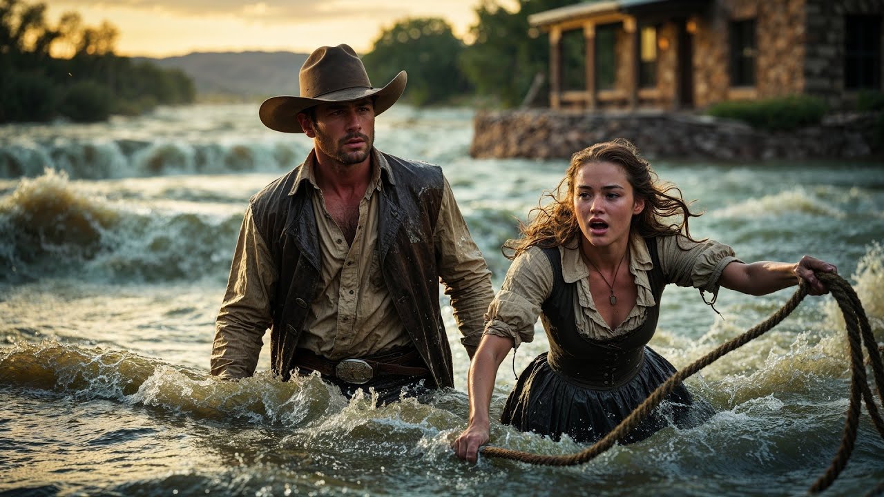 The Flash Flood Swept Her Away, A Cowboy Galloped Downstream and ...