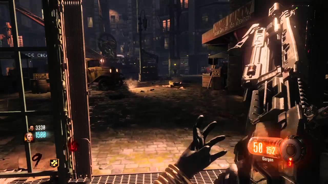 Black Ops 3 zombie shield and civil protection - YouTube