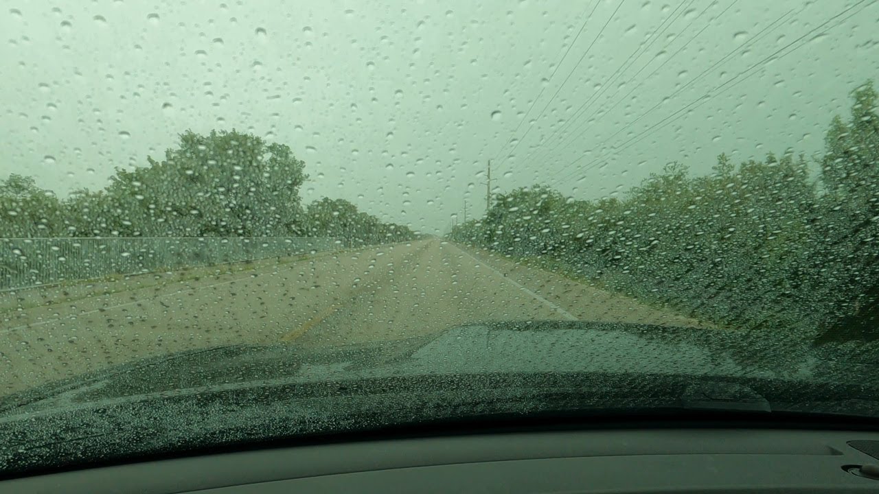 Relaxing Drive in the Rain - Florida keys - YouTube