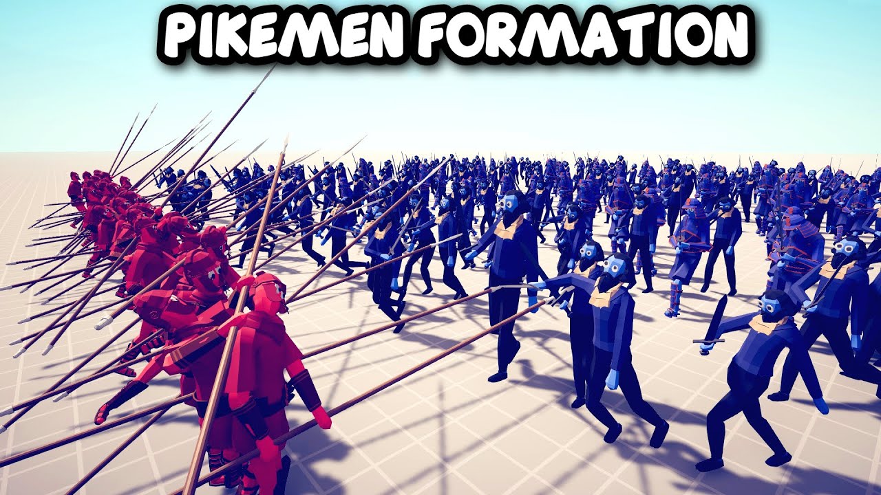 PIKEMEN FORMATION Vs EVERY UNITS - TABS - Totally Accurate Battle ...