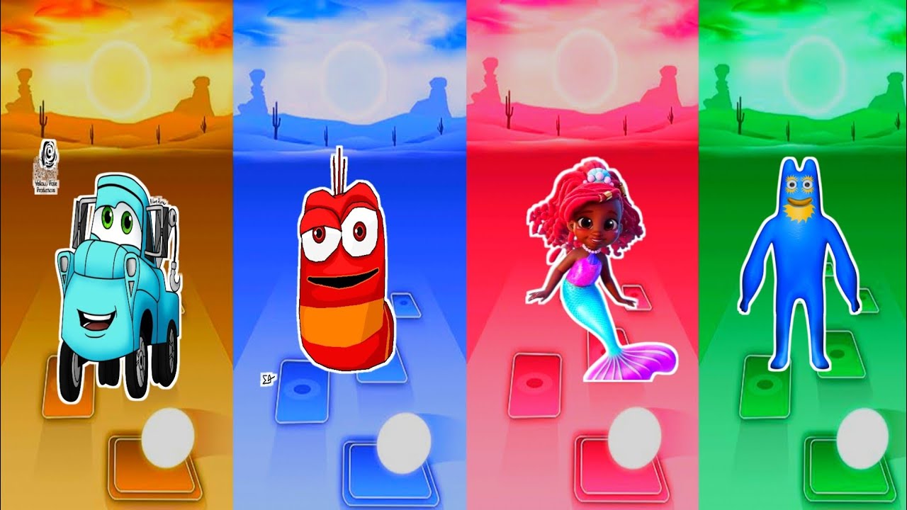 Pixars Cars🆚oi oi oi🆚Jr.’s Ariel Mermaid by Disney🆚Garten Of Banban ...