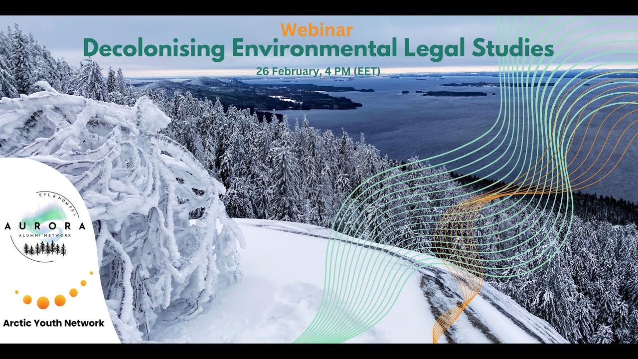 Decolonising Environmental Legal Studies Webinar - YouTube