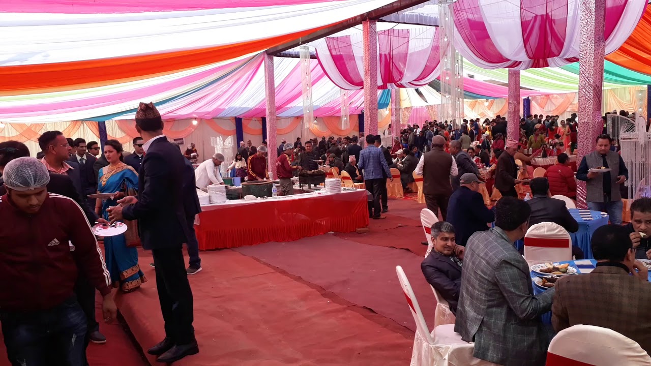 Devinagar magh 4 /2076 marriage party - YouTube