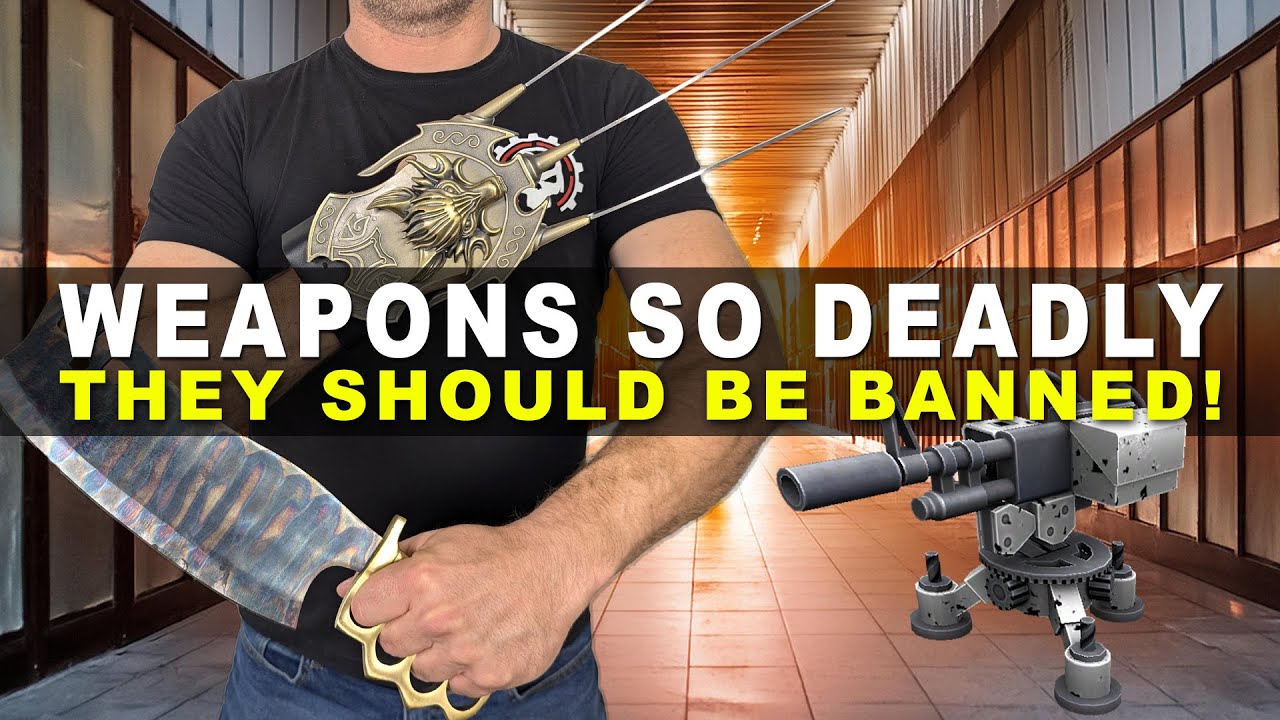 Unusual Weapons so DEADLY They Should Be BANNED! 🗡 - YouTube