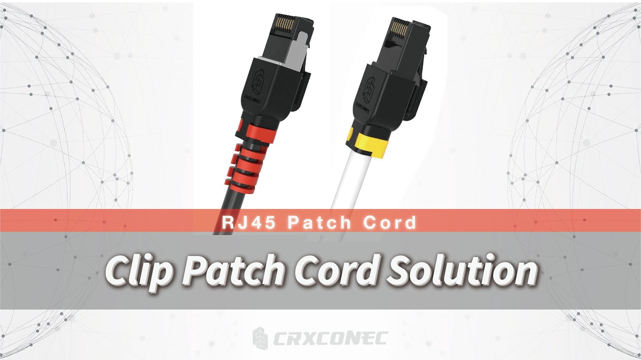 How to maintain your data center easily? Use Clip Patch Cords! - YouTube