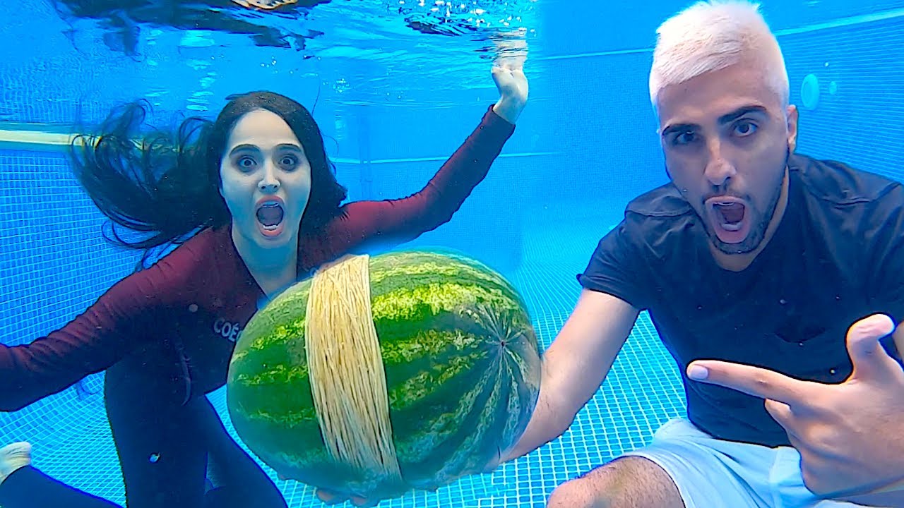 EXPLODING WATERMELON UNDERWATER !!! - YouTube