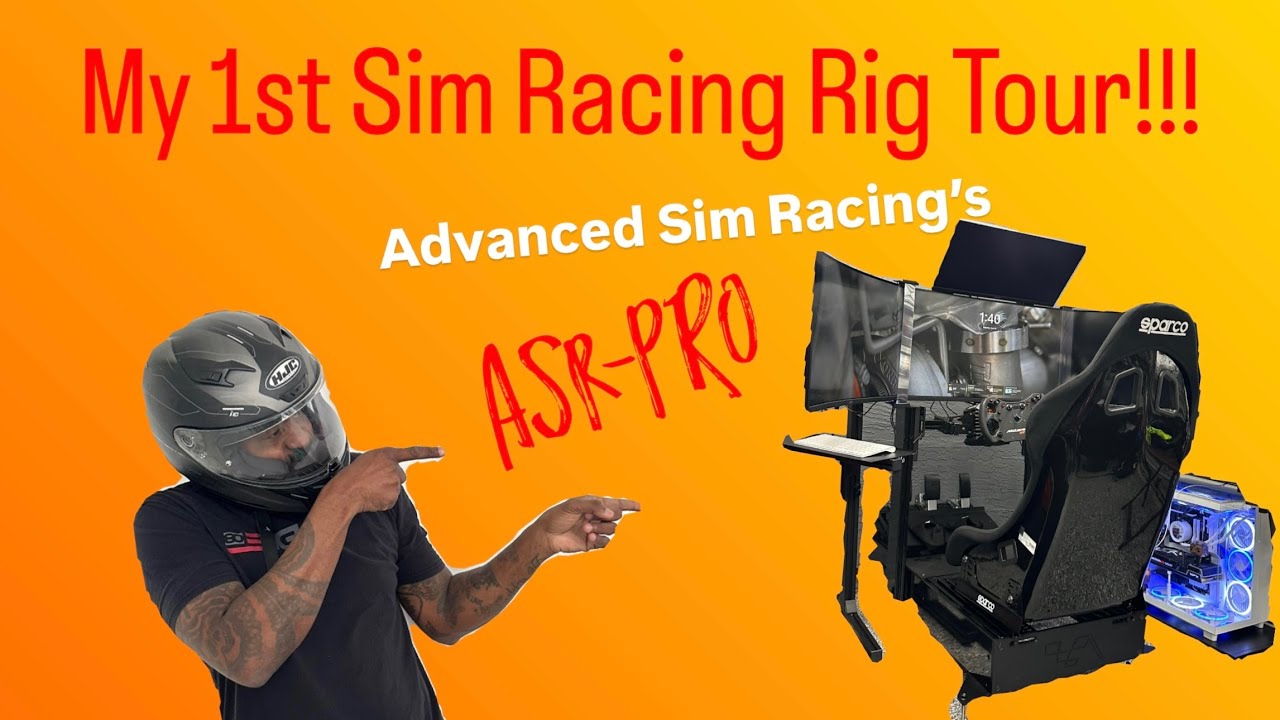 My First Sim Racing Rig Tour Will Blow Your Mind! Advanced Sim Racing ...
