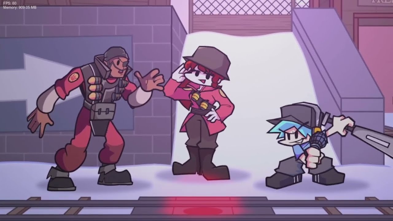 fnf tf2 v2 demo - YouTube