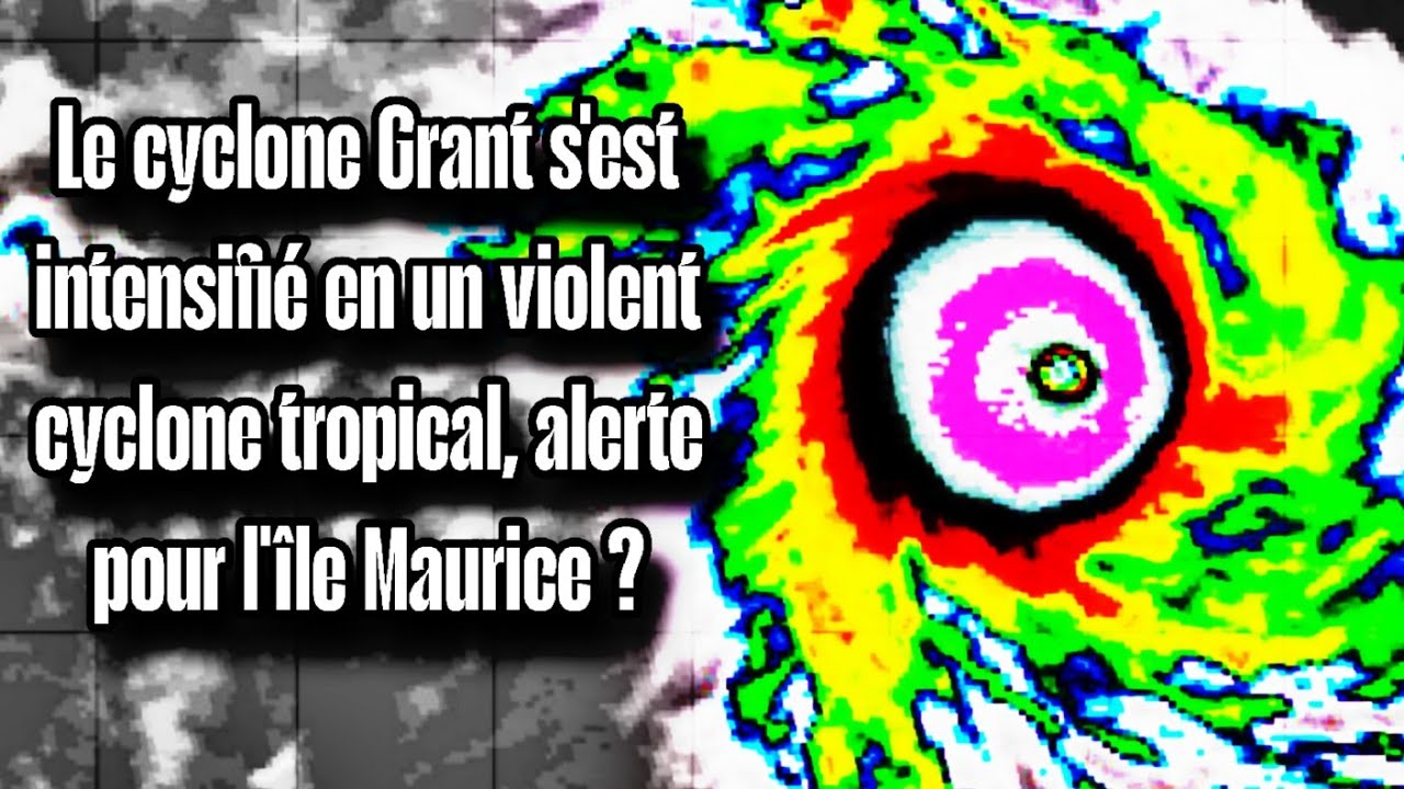 Le cyclone violent Grant continue sa progression à travers l'île ...