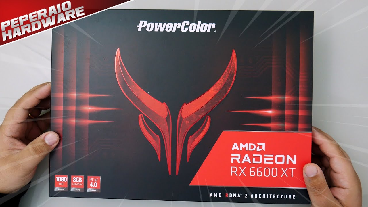 Powercolor RX 6600 XT 8GB Red Devil - Unboxing e Primeiras Impressões ...