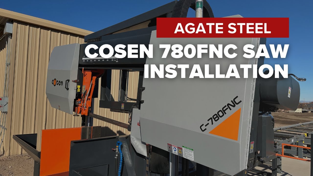 Agate Steel Arizona - Cosen Saw Installation | JPS International Inc ...