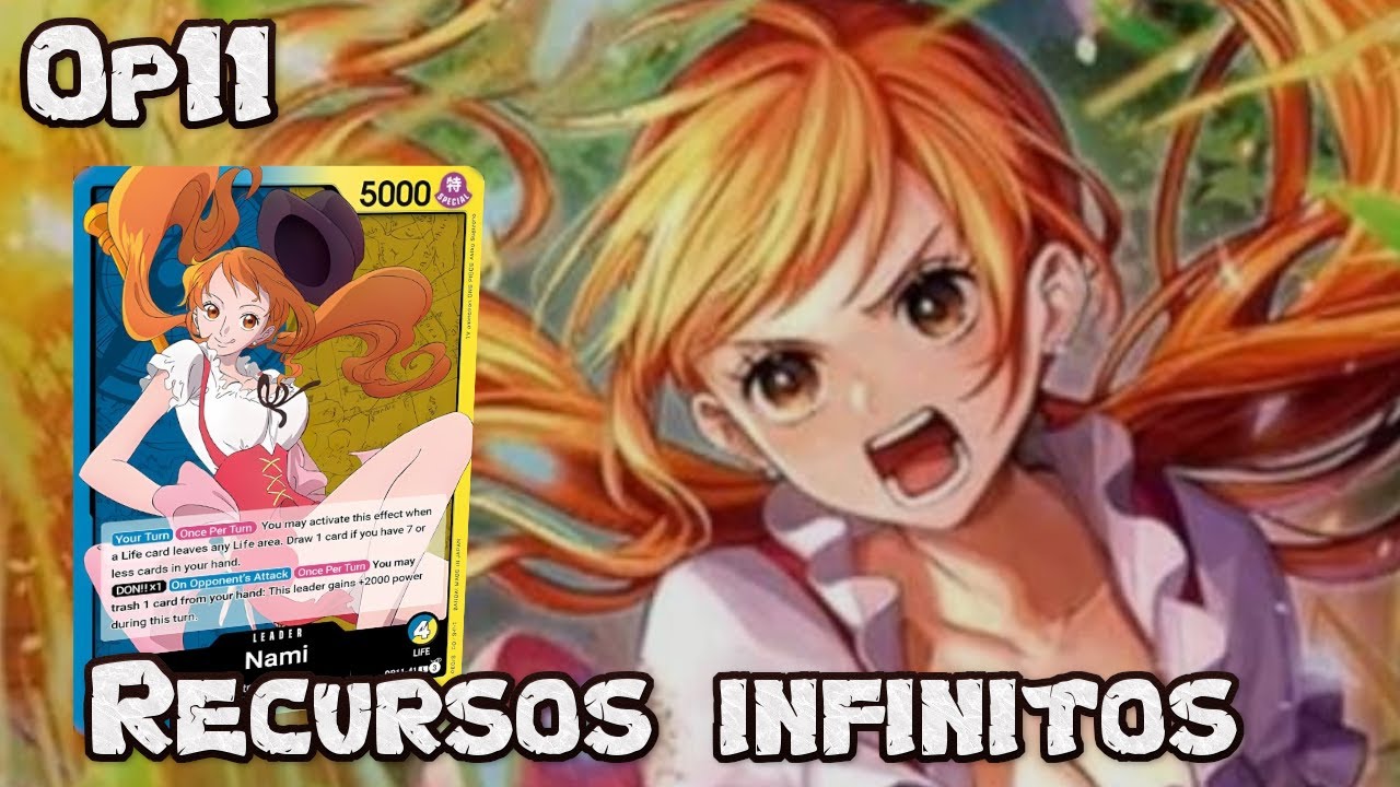 NAMI OP11 DECK PROFILE & GAMEPLAY | ONE PIECE CARD GAME EN ESPAÑOL ...
