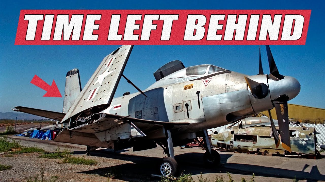 Douglas A2D Skyshark: The Navy Turboprop Time Left Behind - YouTube