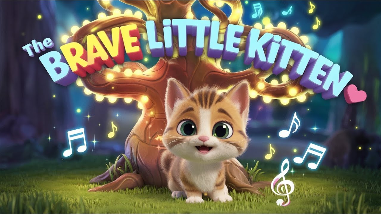 The Brave Little Kitten 🐱 | bedtime sories | kids stories | little ...