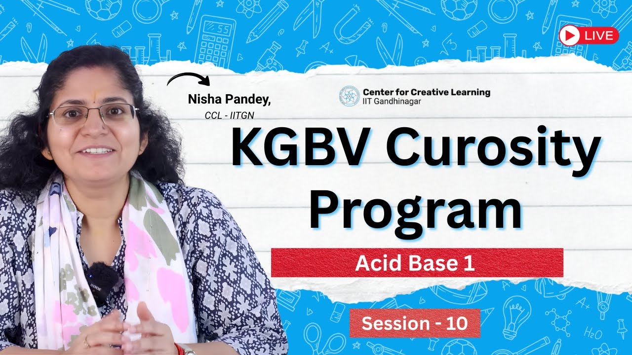 Hindi - Curiosity Program - Session - 10 | Acid Base-1 - YouTube
