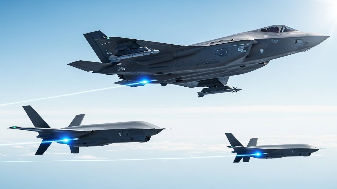 US Air Force’s New Drone-Wingman Jet Will Change Combat Forever - YouTube