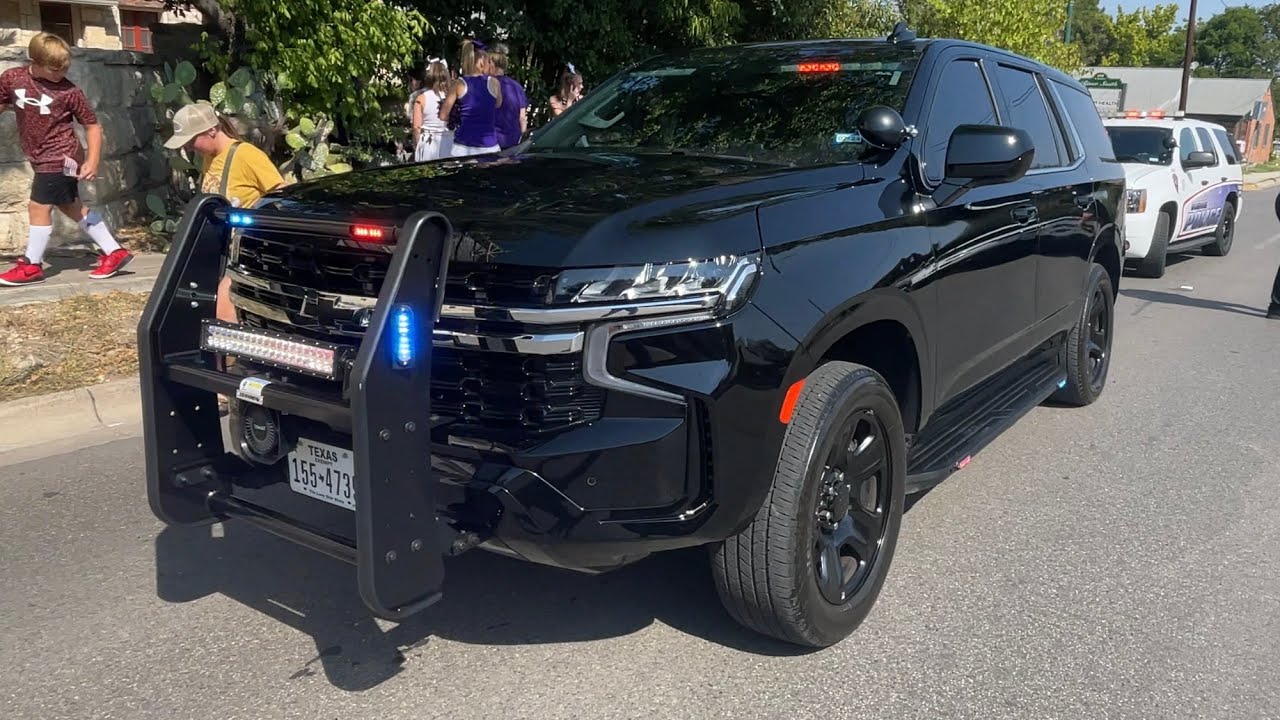 Boerne Police Department Chief’s Tahoe Full Walk Around - YouTube