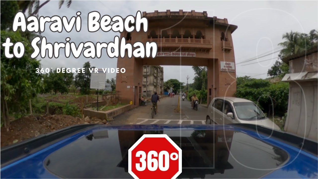 Coastal Ride - 18| Aaravi Beach to Shrivardhan Beach in #360degree ...