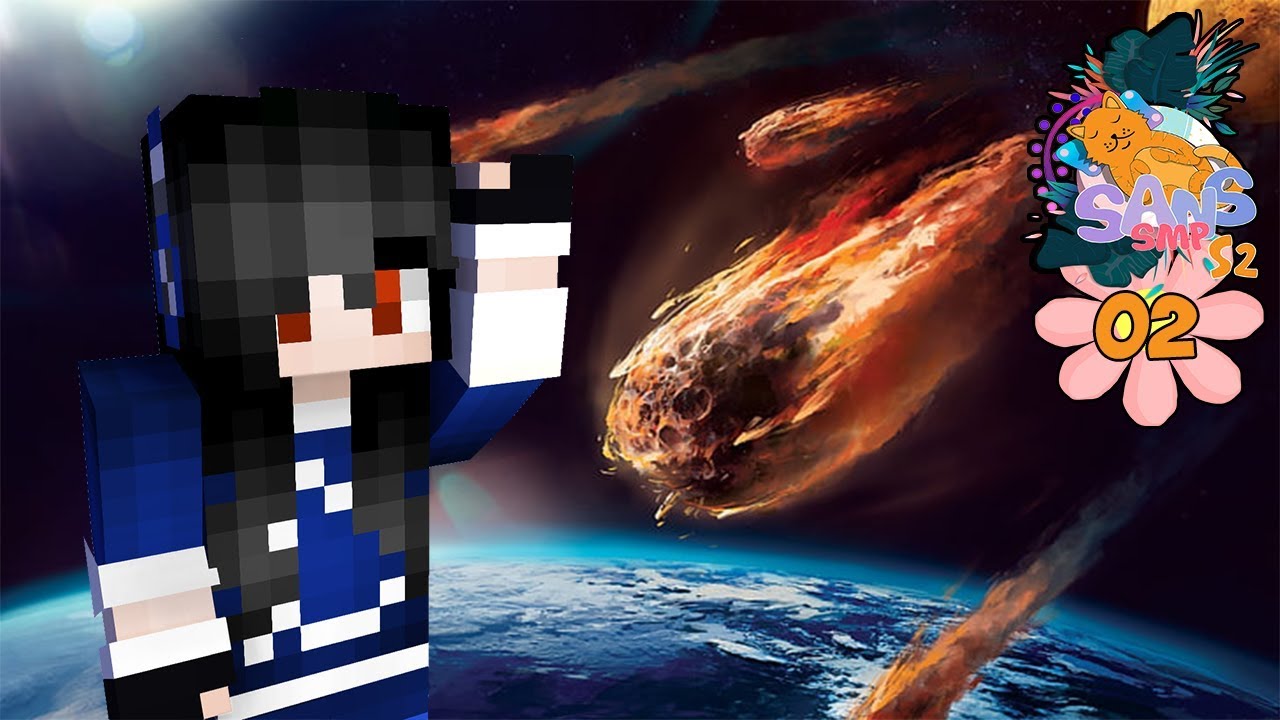 KITA MENEMUKAN METEOR RAKSASA MISTERIUS DI SANS SMP! - Minecraft Sans ...