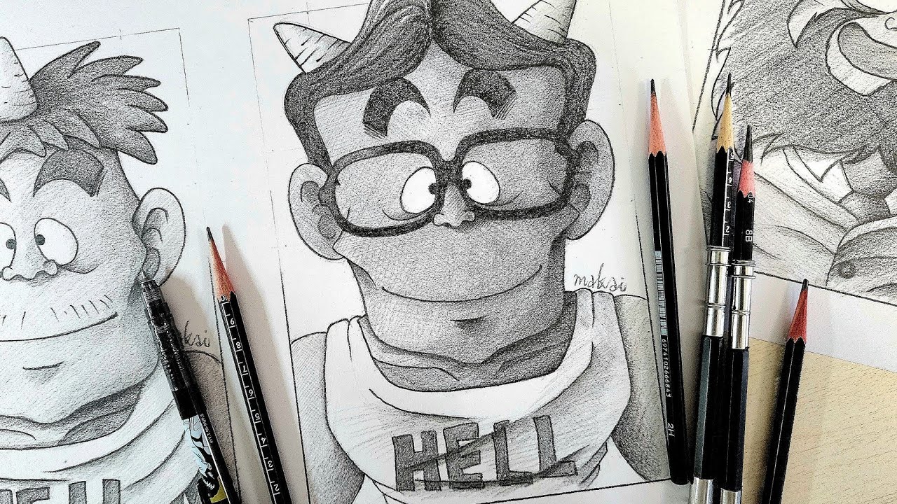 How to draw Dragon Ball Z Character Mez (Red Ogre) | One of the Ogres ...