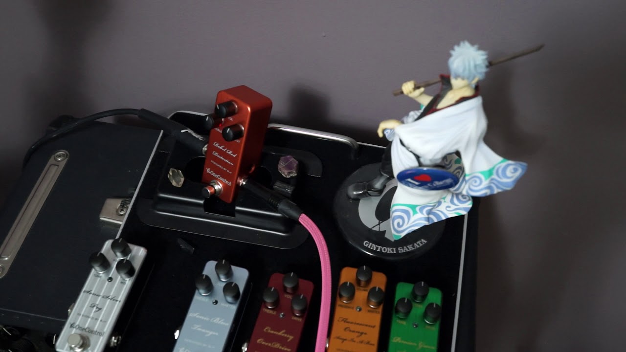 Bobby DeVito demos the One Control Rebel Red Distortion BJFe Dyna Red ...