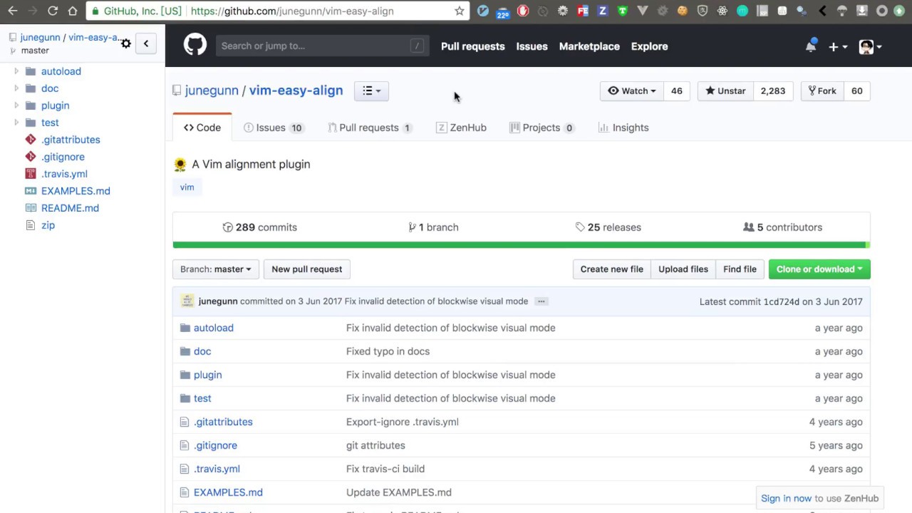vim esay align 操作 - YouTube