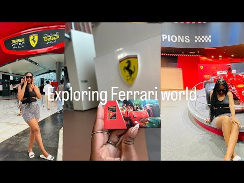 FERRARI WORLD ABU DHABI || WORLDS FASTEST ROLLER COASTER || TURBO TRACK ...