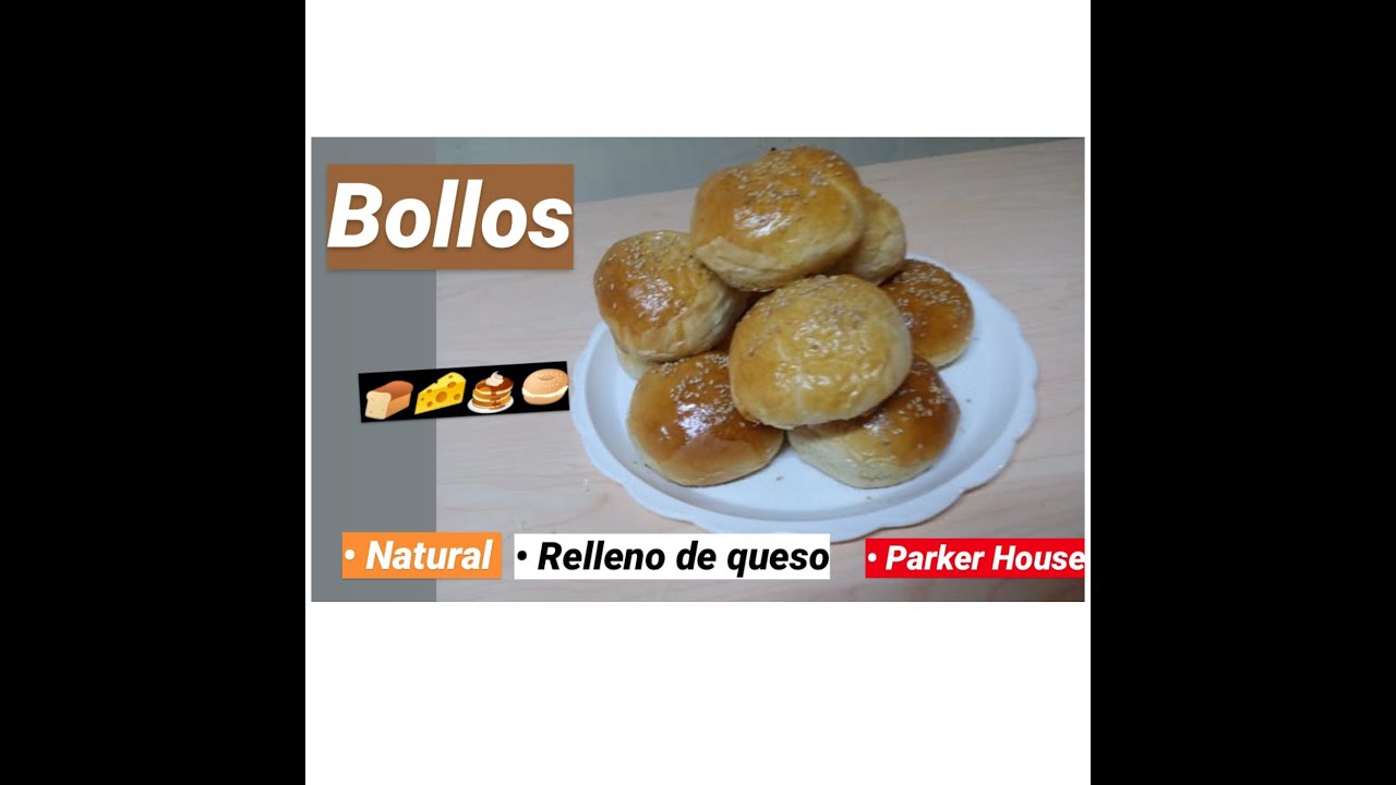 🥪 Como hacer BOLLOS RELLENOS de QUESO CREMA 🧀 Como hacer BOLLO PARKER 🍓 ...