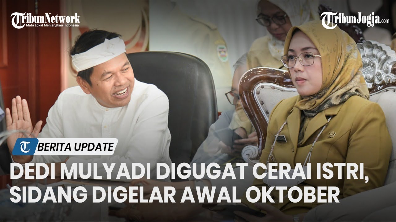 Dedi Mulyadi Digugat Cerai Istri, Sidang Digelar Awal Oktober - YouTube