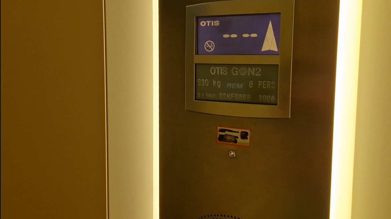 Mit einen Otis Gen2 im eine Gesperrte Etage gelangen (Going to a looked ...