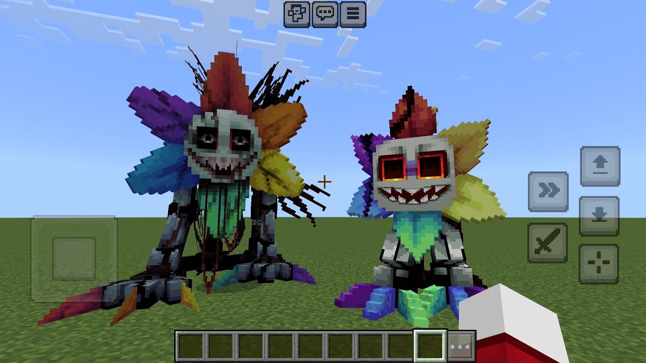 All Version DANDY'S WORLD MOD In Minecraft PE - YouTube