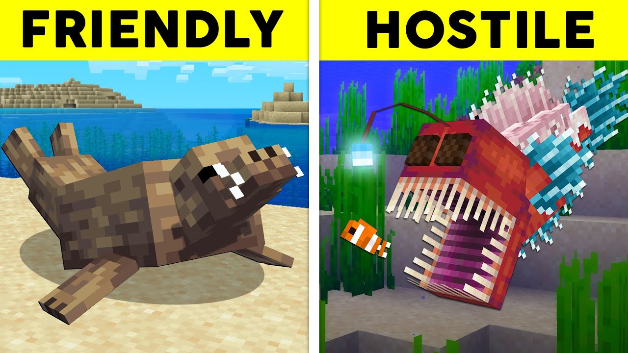 30 Ocean Mobs Minecraft Should Add! - YouTube