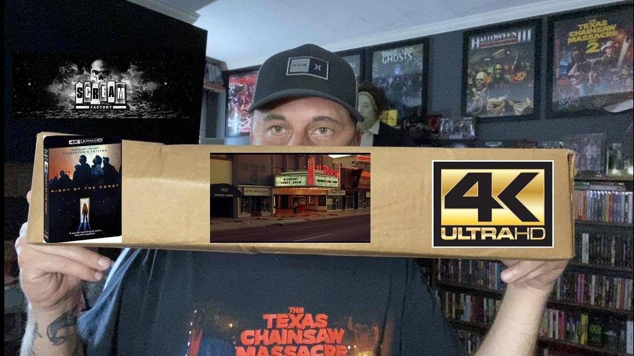 Scream Factory Unboxing & Menu Screen / Night Of The Comet 4K - YouTube