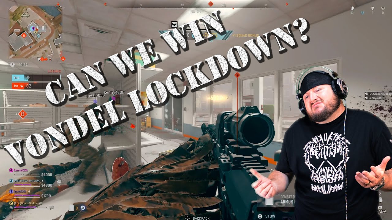Squading Up For MWII Vondel Lockdown - YouTube