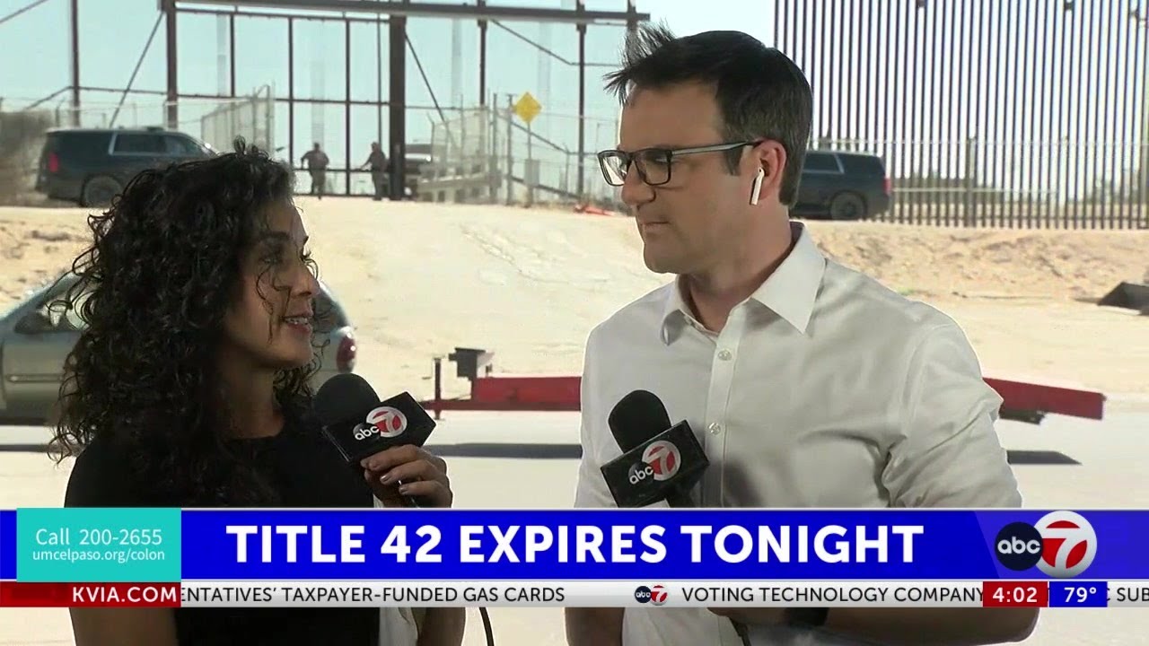 ABC-7 at 4: Migrants still waiting in front of gate 42 on the border ...