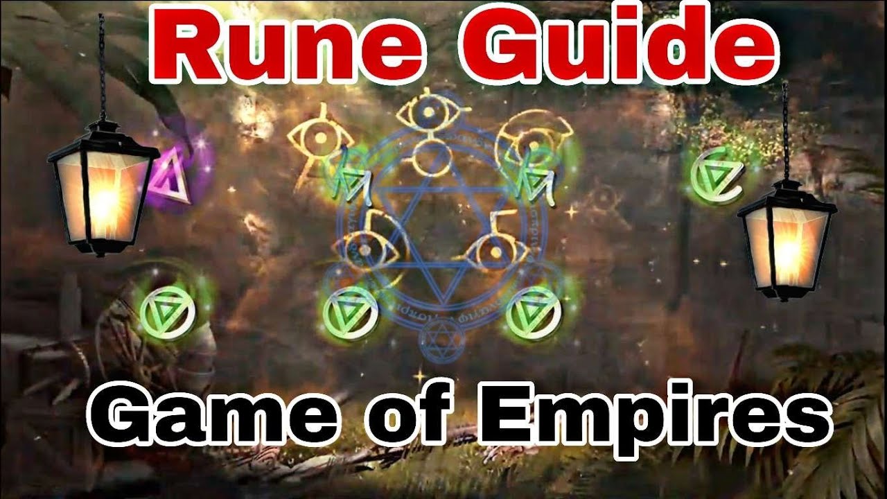 Beginner Rune Guide - Game of Empires: Warring Realms - YouTube