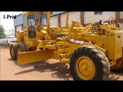 Infra Engineers India Refurbished Motor Grader Komatsu GD 705 - YouTube