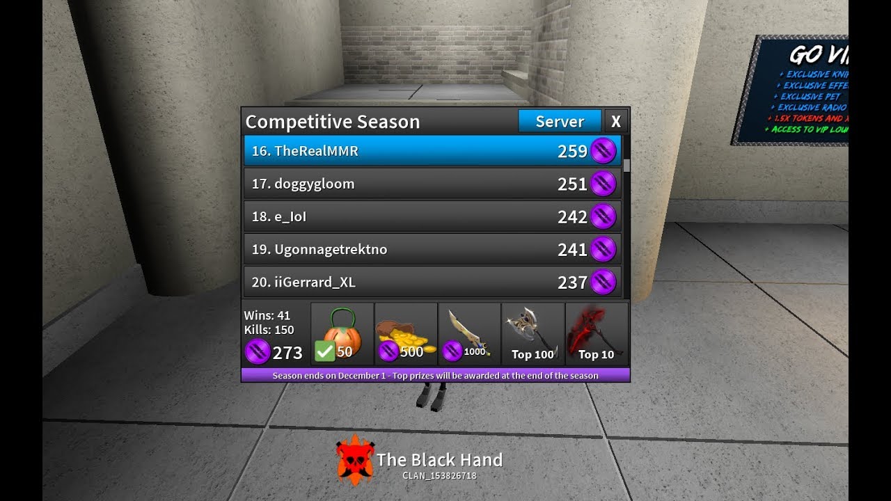 NEW ROBLOX ASSASSIN UPDATE! COMPETITVE , NEW KNIVES AND RECIPE (SHOWING ...
