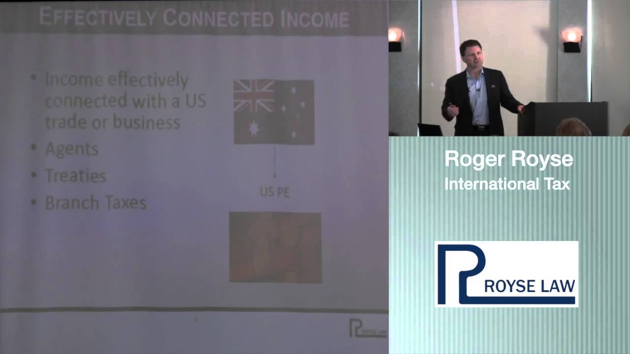 Royse Law Firm Presents Roger Royse at 2015 Tax Camp - YouTube