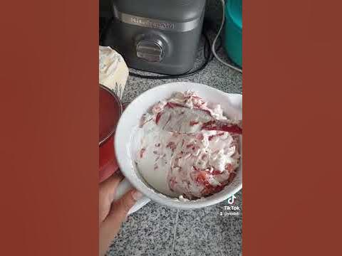 Relleno de FRESAS con crema para pasteles 🍓🎂🍰 - YouTube